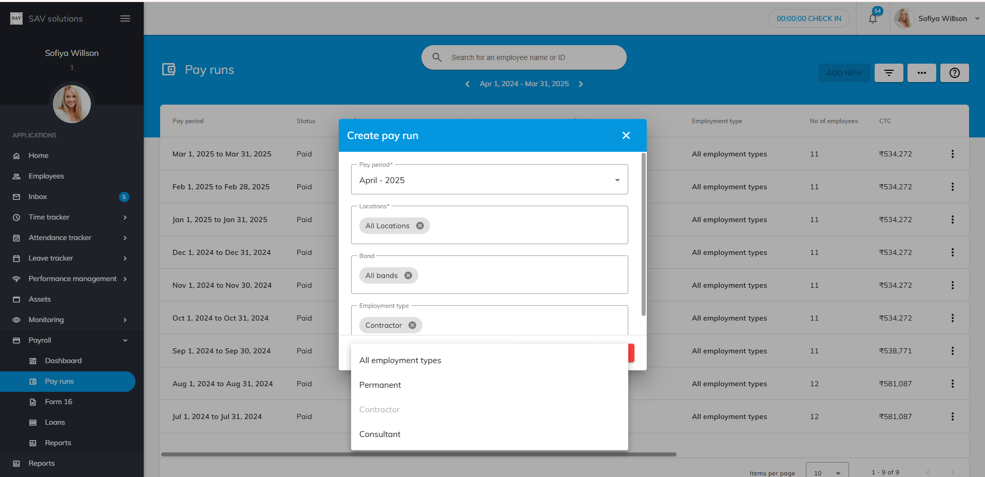 Contractor Pay Option - OfficePortal